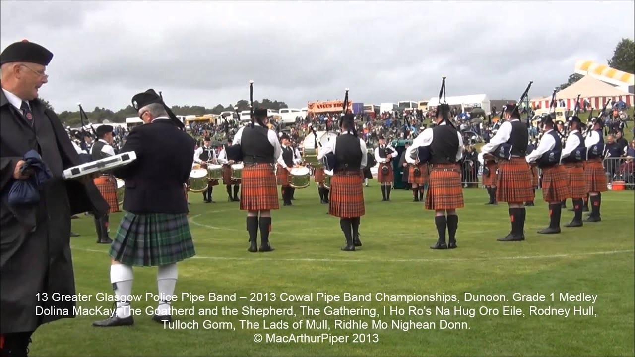 13 Greater Glasgow Police Pipe Band -- 2013 Cowal Pipe Band ...