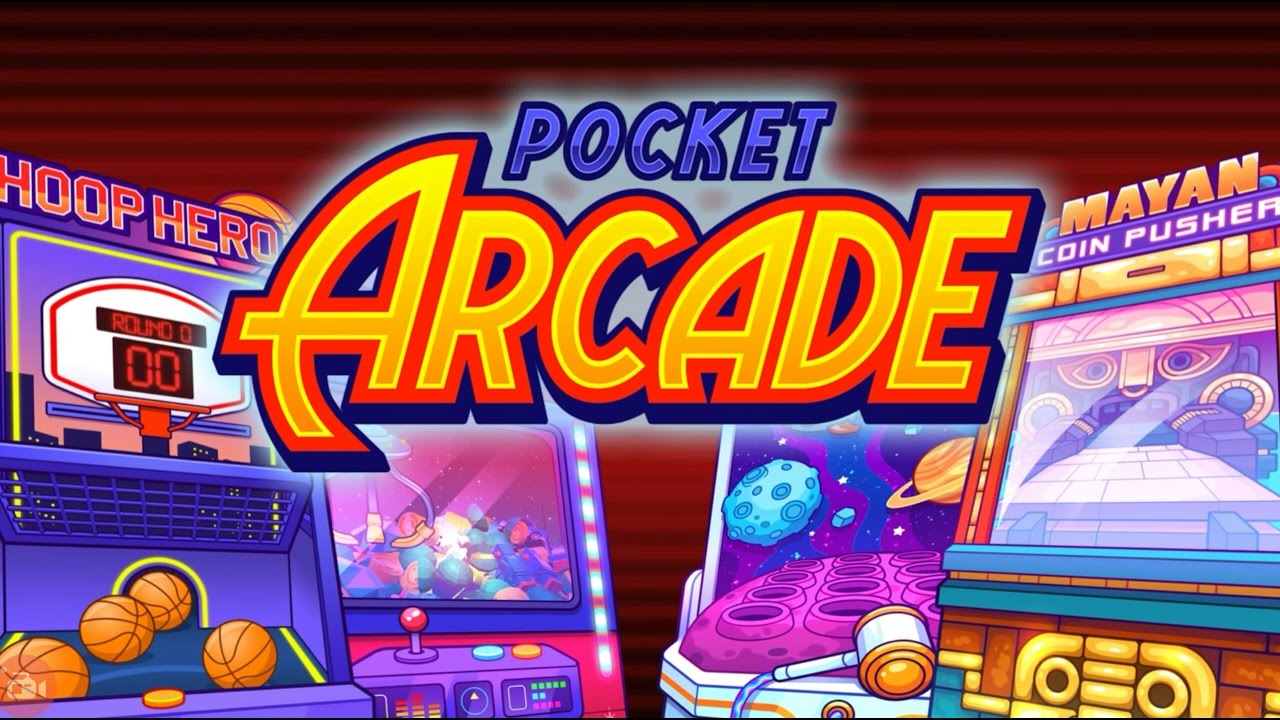 Pocket Arcade - mini games - first play video game review! - YouTube
