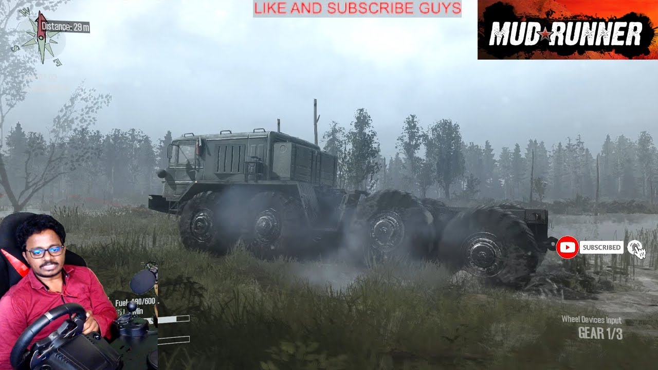 👌 Realistic Night 🚚 Safari Find the Trailer Challenge in Mud Runner PC ...