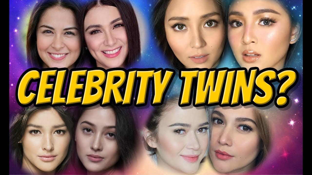 PINAY CELEBRITIES WHO COULD PASS AS TWINS | DOPPELGANGER - YouTube