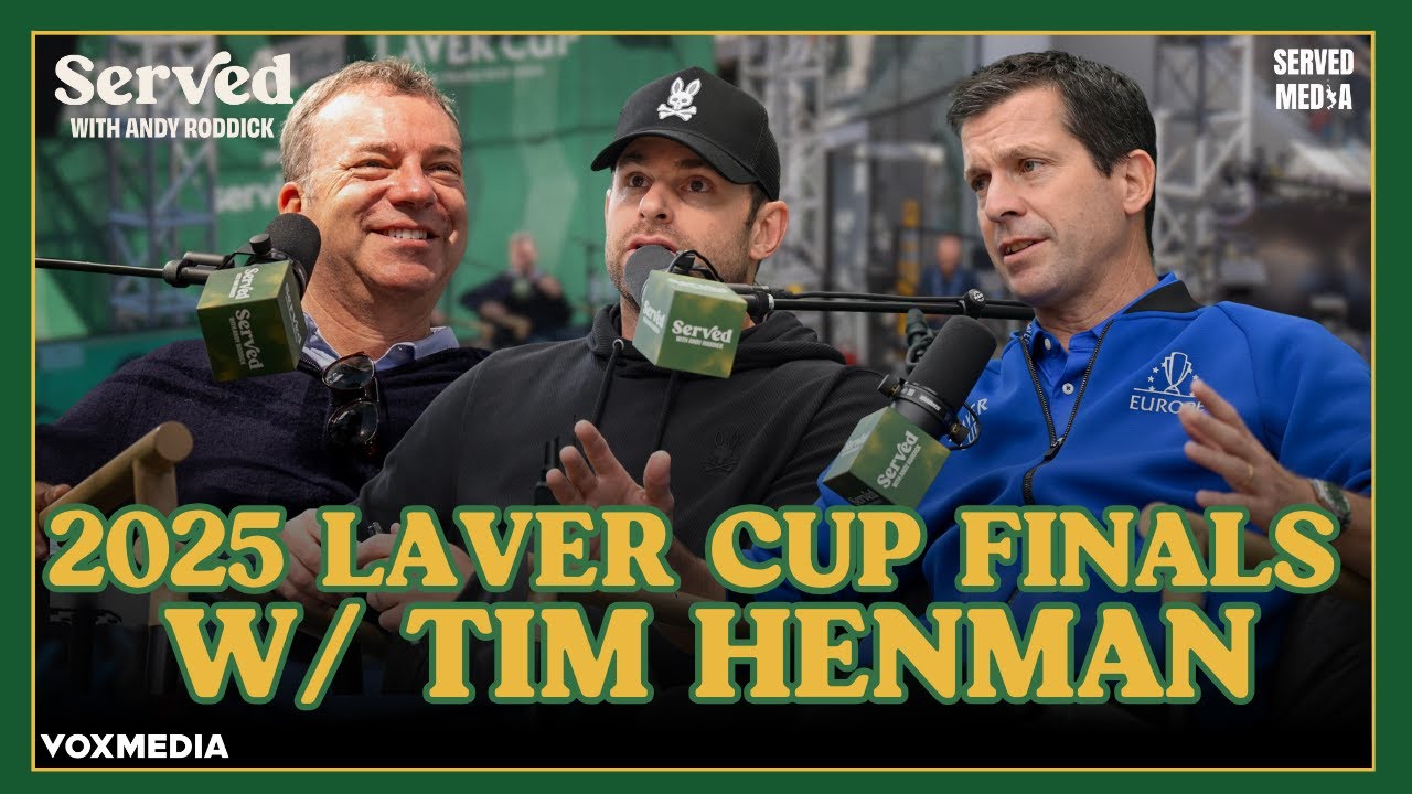 Tim Henman Joins Served LIVE from the 2025 Laver Cup FINALS - YouTube
