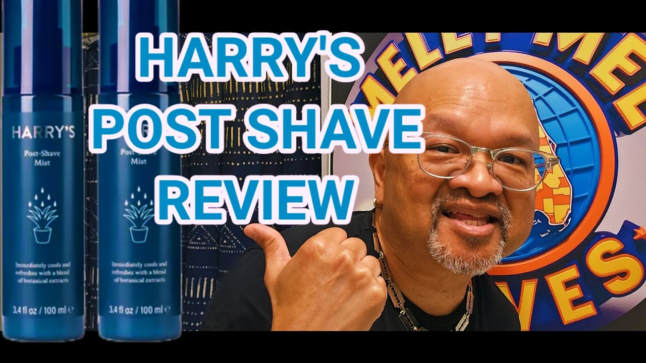 HARRY'S POST SHAVE MIST SPRAY REVIEW - YouTube