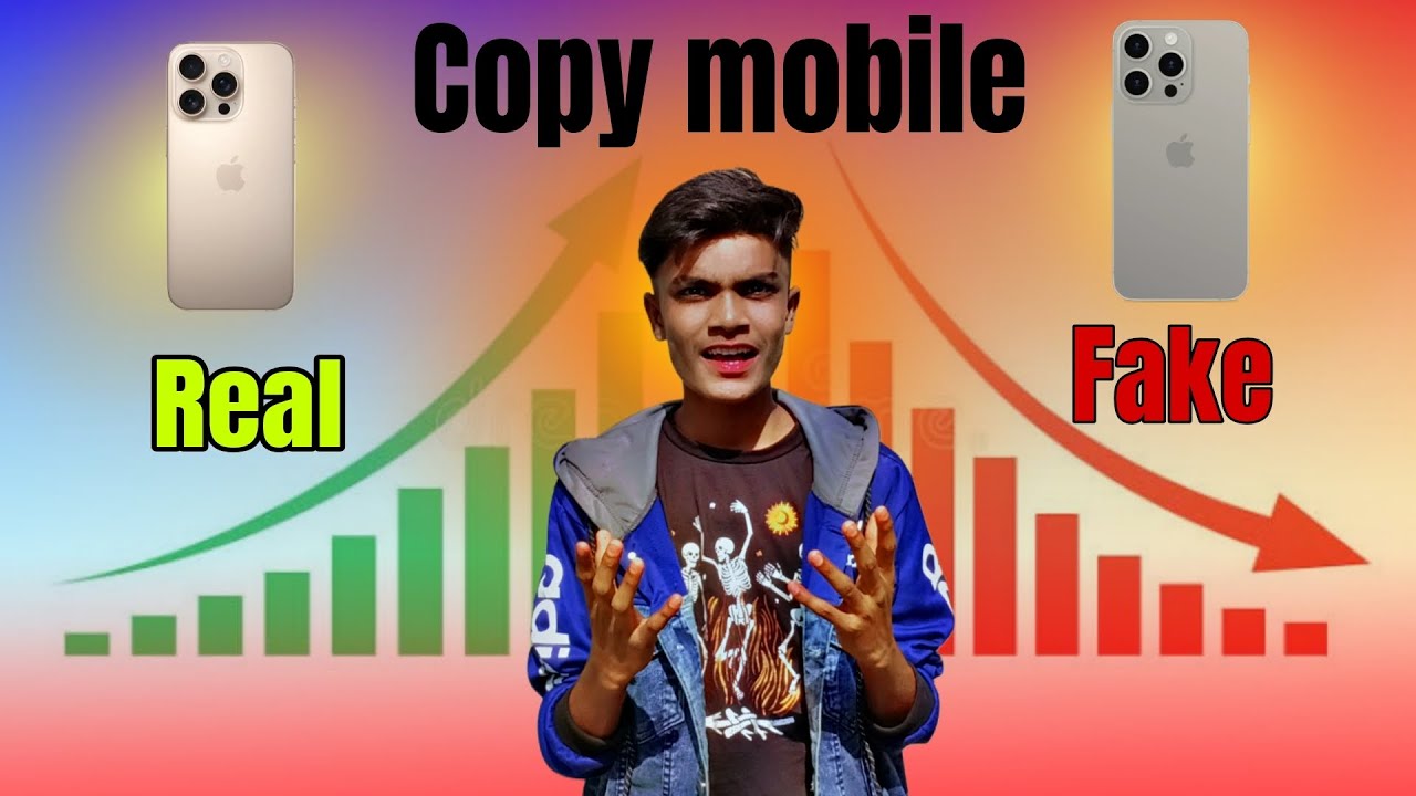 Copy and real iphone review 😔copy iphone price is 25000 😘 #trending # ...