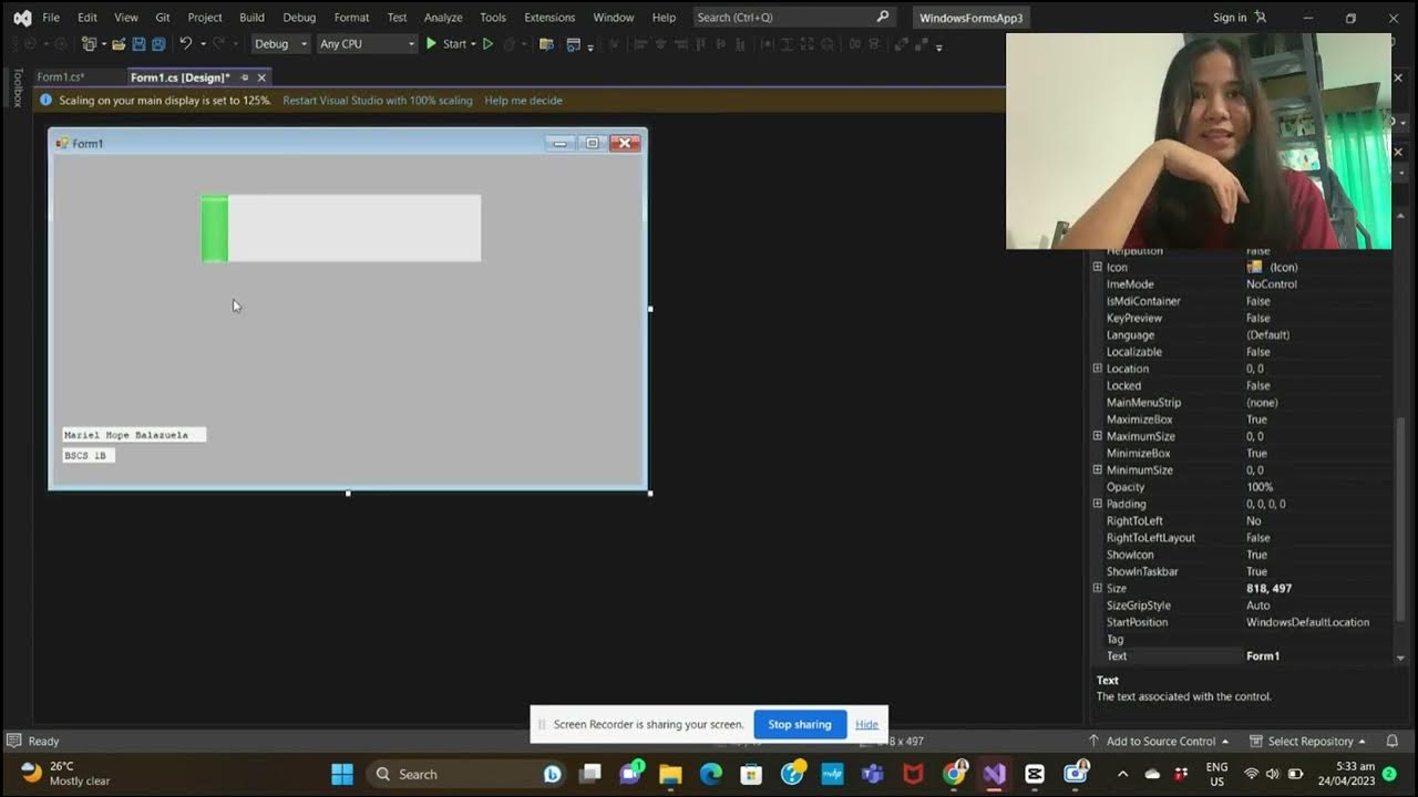 Progress Bar - C# Windows Forms Controls - YouTube