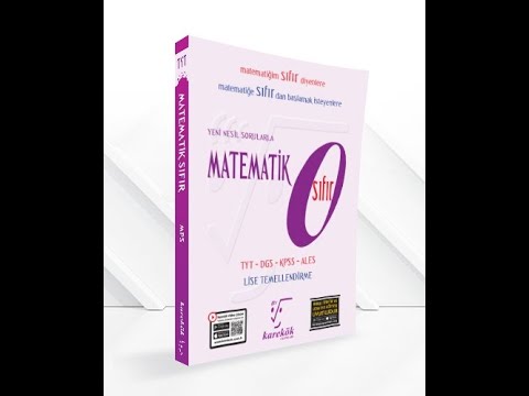 Karekök Yayınları Yeni Nesil Sorularla Matematik SIFIR