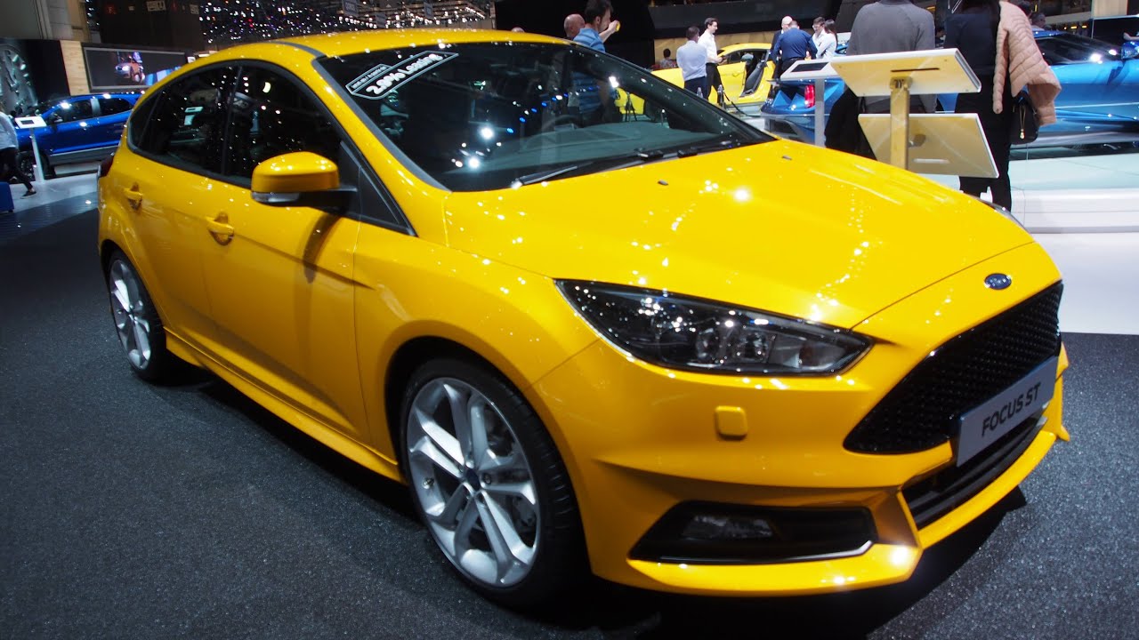 2015 Ford Focus ST 2.0 SCTi - Exterior and Interior Walkaround - YouTube