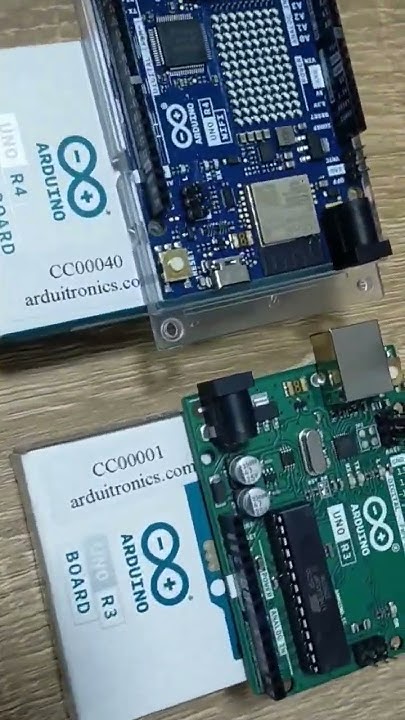 arduino uno R3 vs R4 #shorts #iot #arduino - YouTube