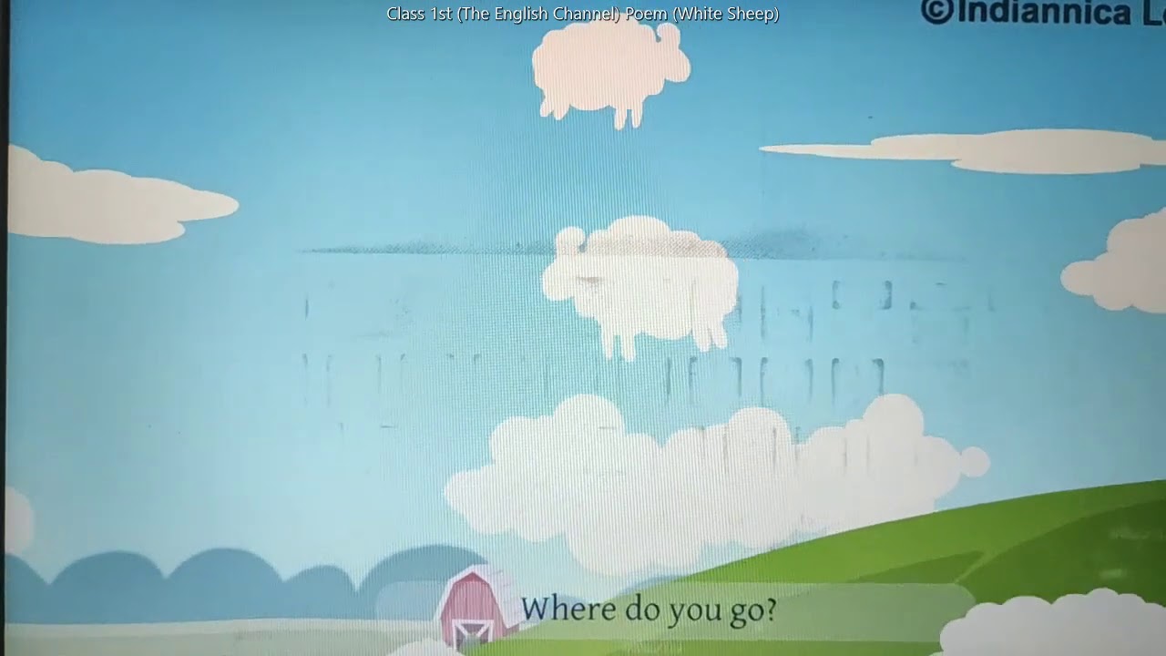 Class-1st (The English Channel) Poem (White Sheep) - YouTube