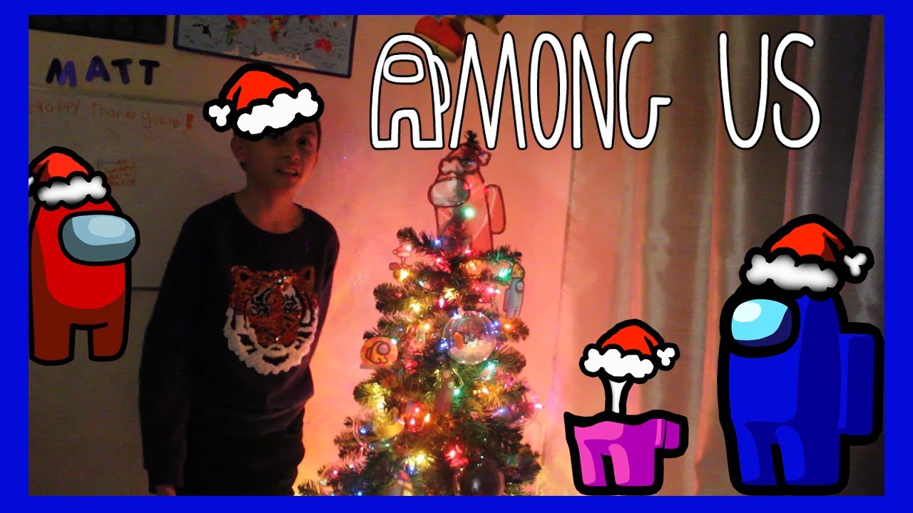 Among Us Christmas Tree - YouTube