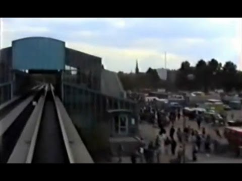 M-Bahn Berlin – Magnetbahn – Cab ride Maglev Berlin – Mai 1990 - YouTube