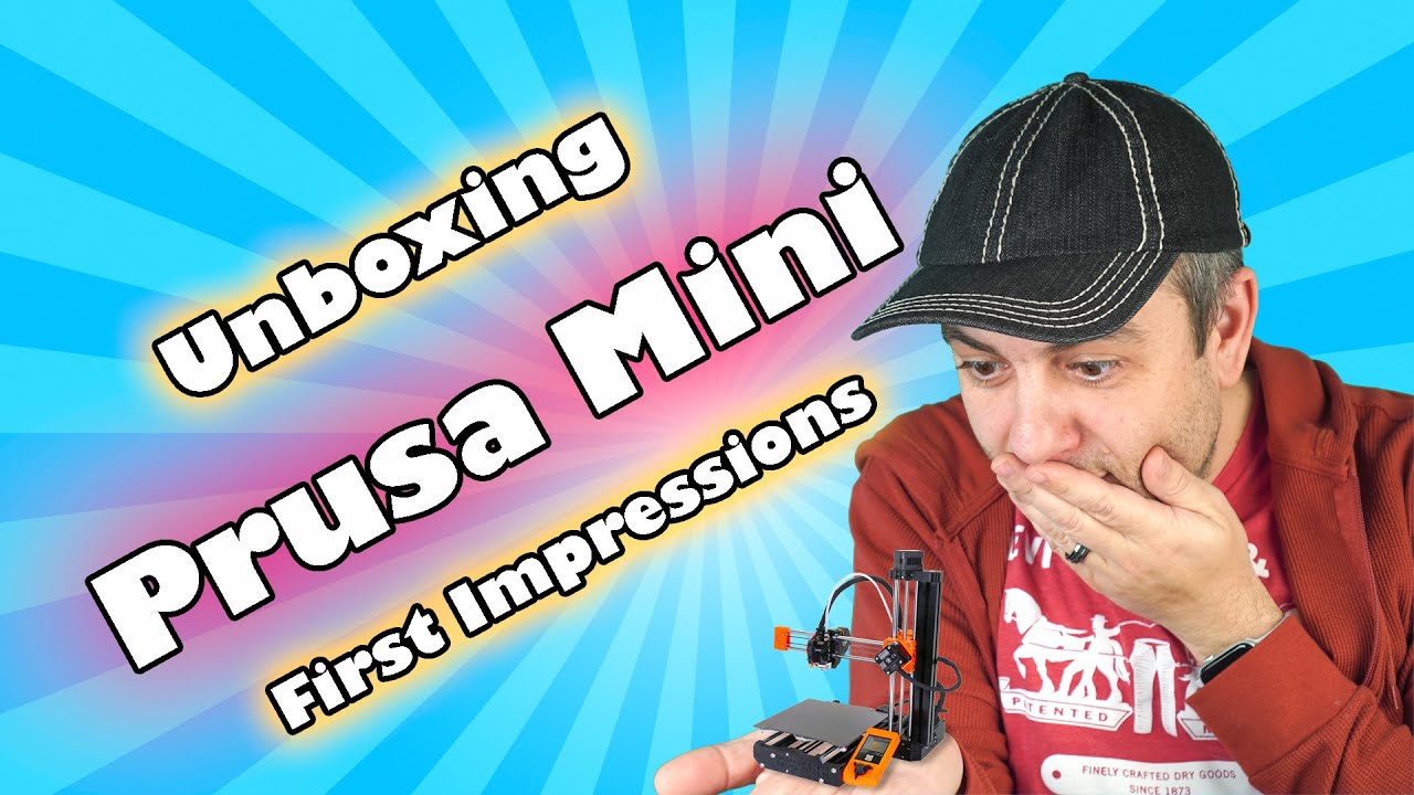 Prusa Mini Unboxing, Assembly, First Impressions - YouTube