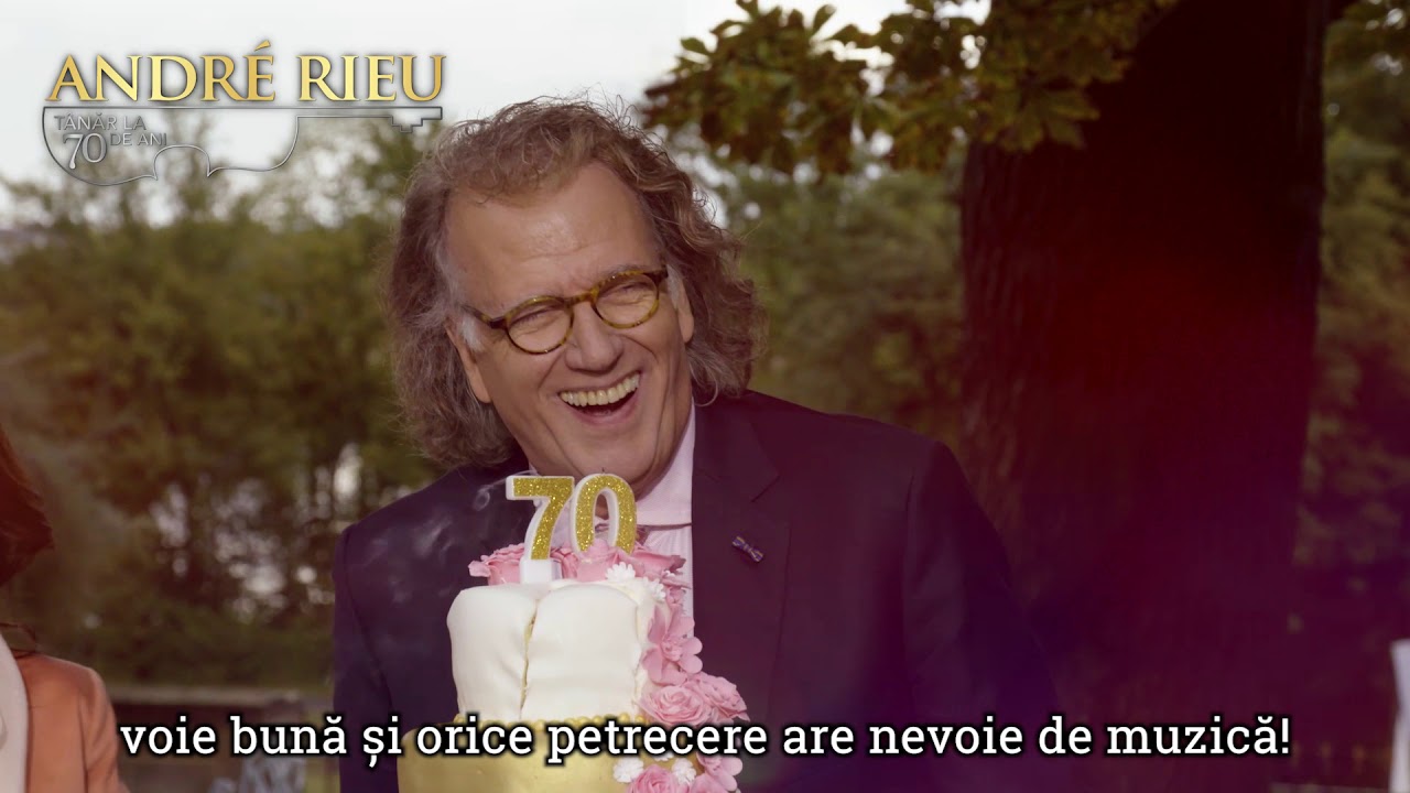 André Rieu: Tânăr la 70 de ani - YouTube