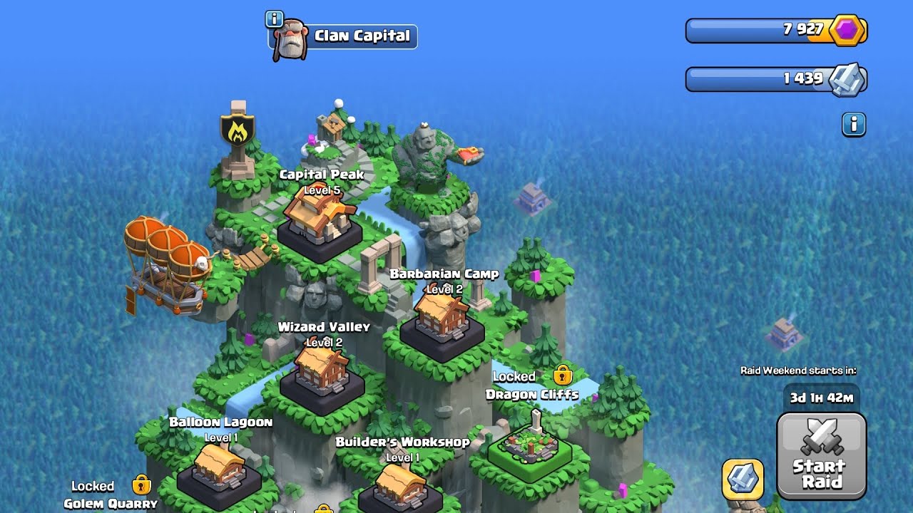 Captain Peak | Balloon Lagoon | (Clash of clans) #coc - YouTube