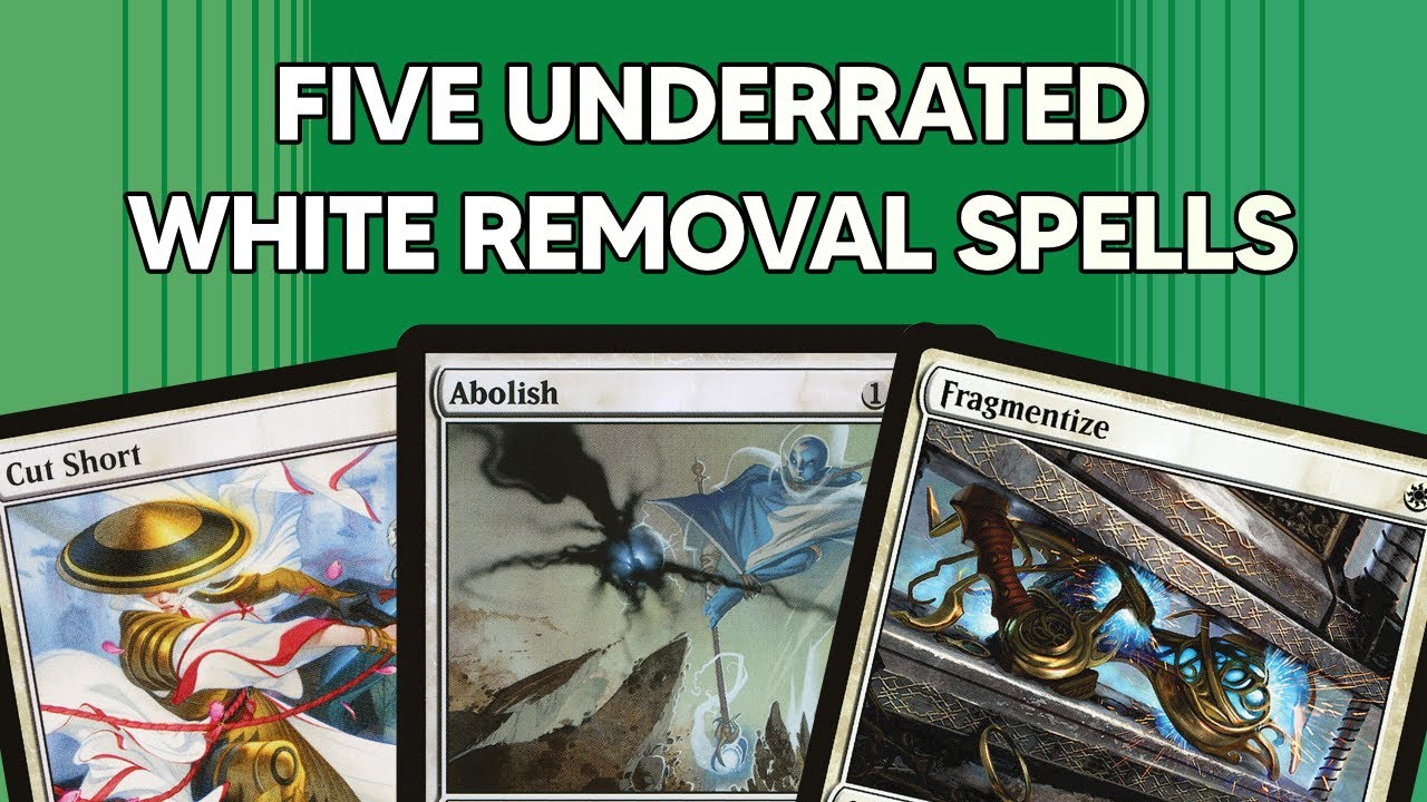 Five Underrated White Removal Spells | Unplayable Review | EDH ...