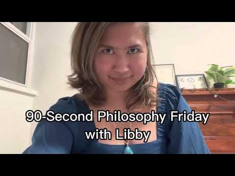 On Plato - 90-Second Philosophy Friday with Libby - Episode 4 - YouTube
