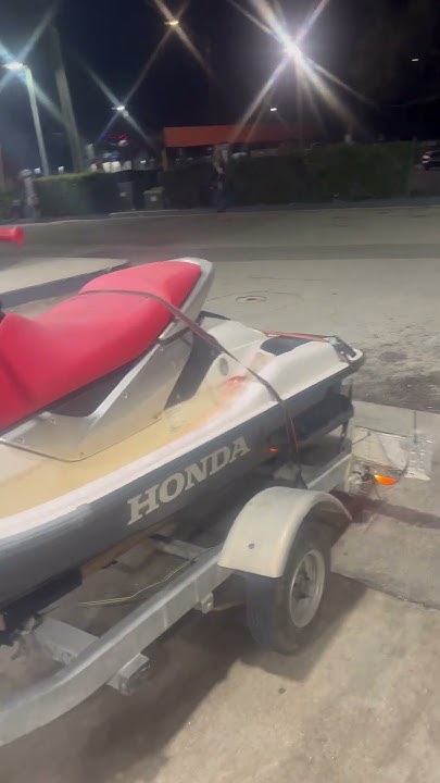 Another turbo Honda aquatrax Jetski - R12-X - YouTube