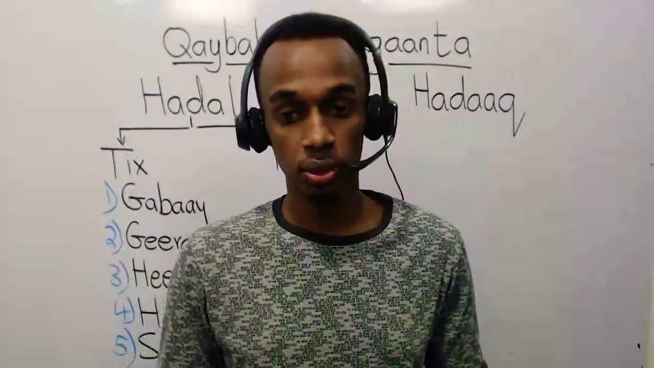 Qaybaha Afka Iyo Suugaanta / Yaxye Yeebaash 2020 - YouTube