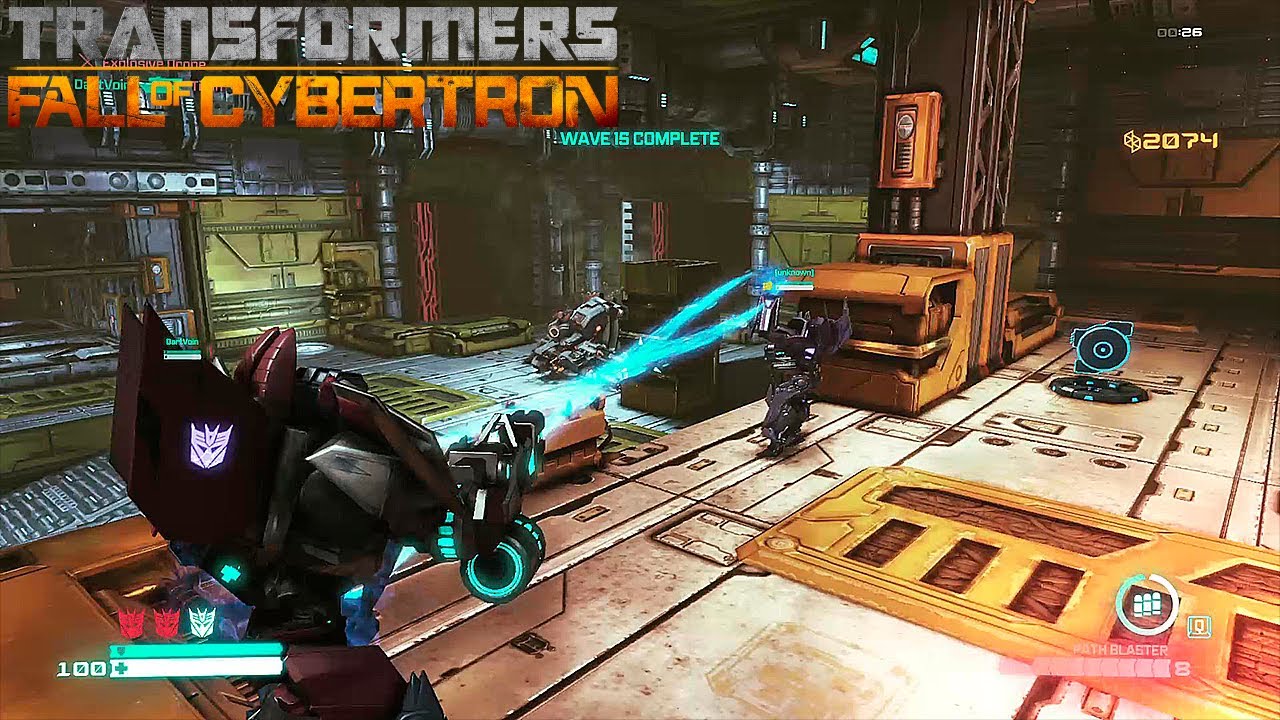 Transformers: Fall of Cybertron - Escalation Gameplay [PC] #24 - YouTube