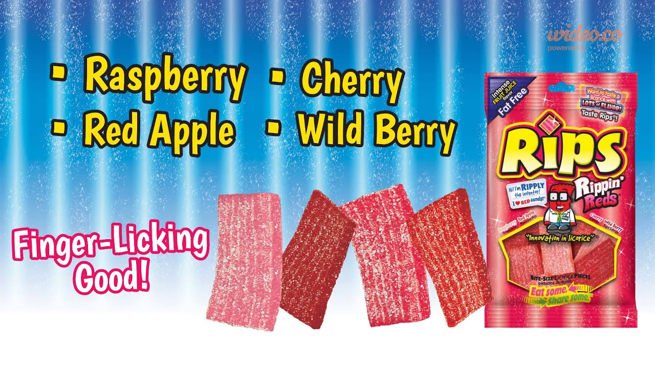 Rips Bite-Size Licorice - YouTube