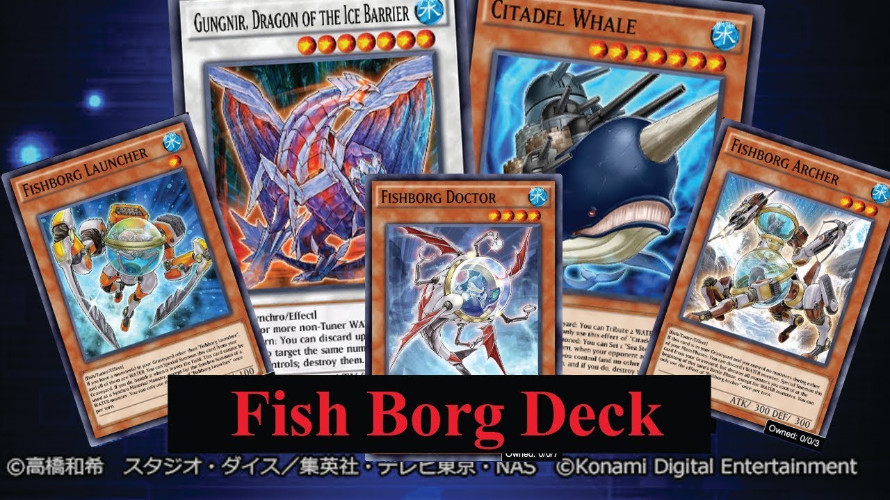 (Yu-Gi-Oh! Duel Links) รีวิว FishBorg Deck ไหปลาร้า ลองแล้วจะติดใจ(EP ...
