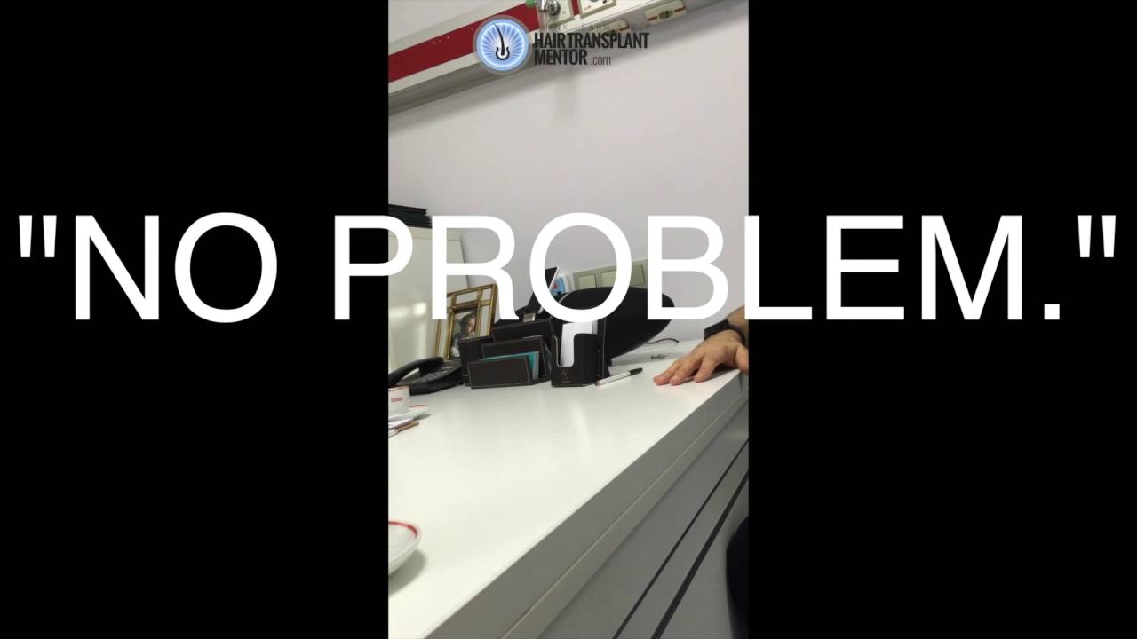 Joe Tillman at an FUE Hair Transplant Clinic in Turkey Undercover Part ...