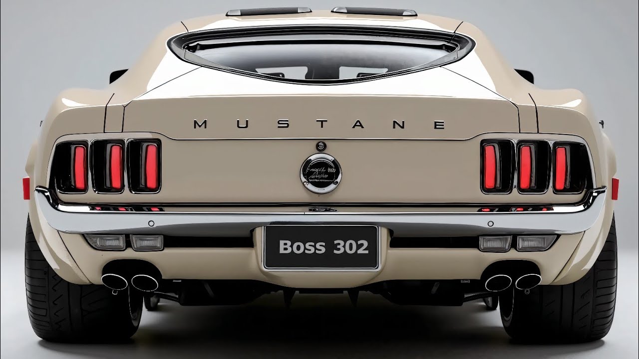 All-New 2025 Ford Mustang boss 302: Officially First Look Reveled ...