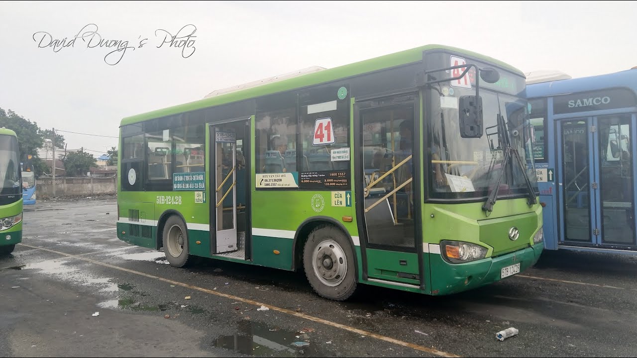 Video xe buýt 1-5auto Transinco B40KL - Tuyến 41 - TP Hồ Chí Minh - YouTube