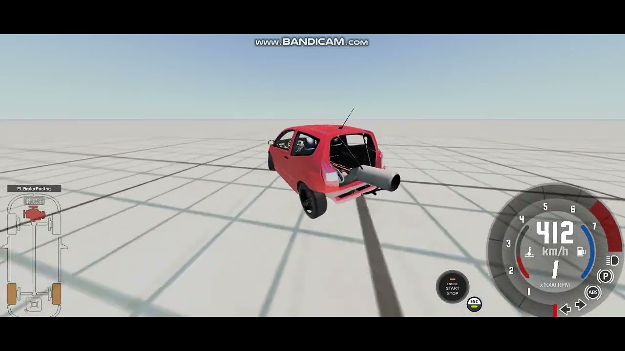 Beamng Bitron B2 top speed test - YouTube