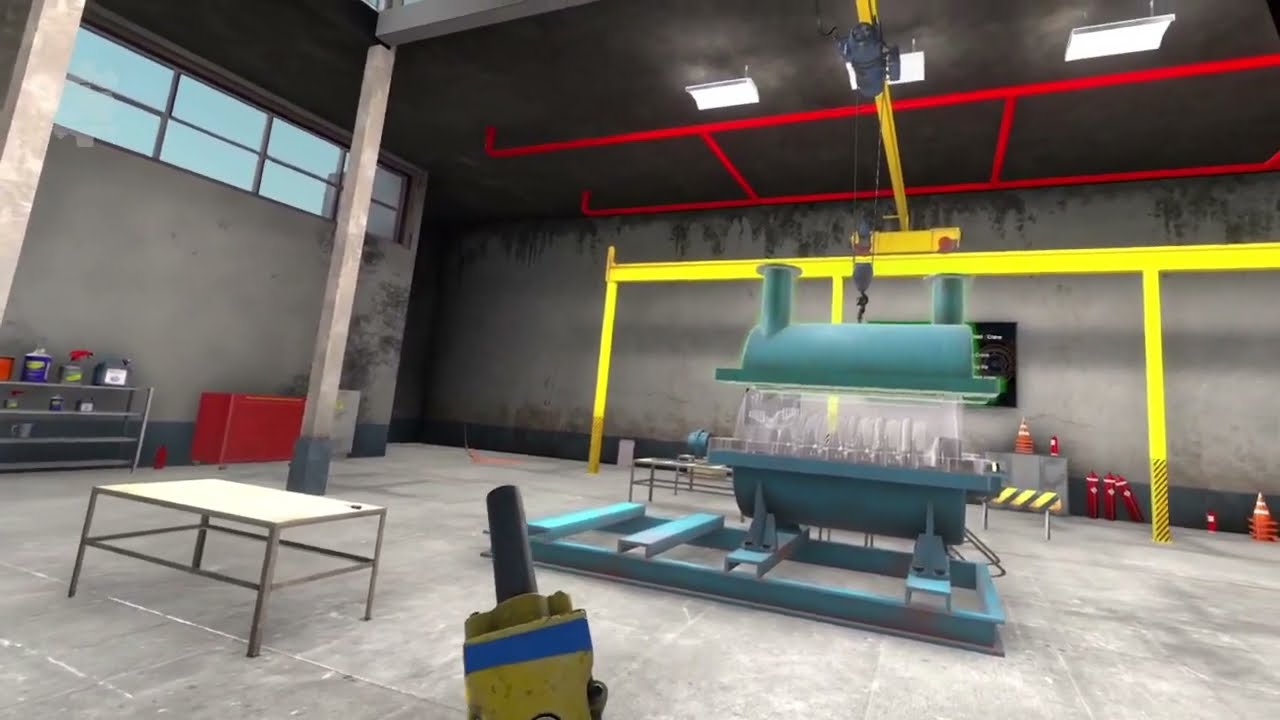 Multistage Compressor VR Simulation - YouTube