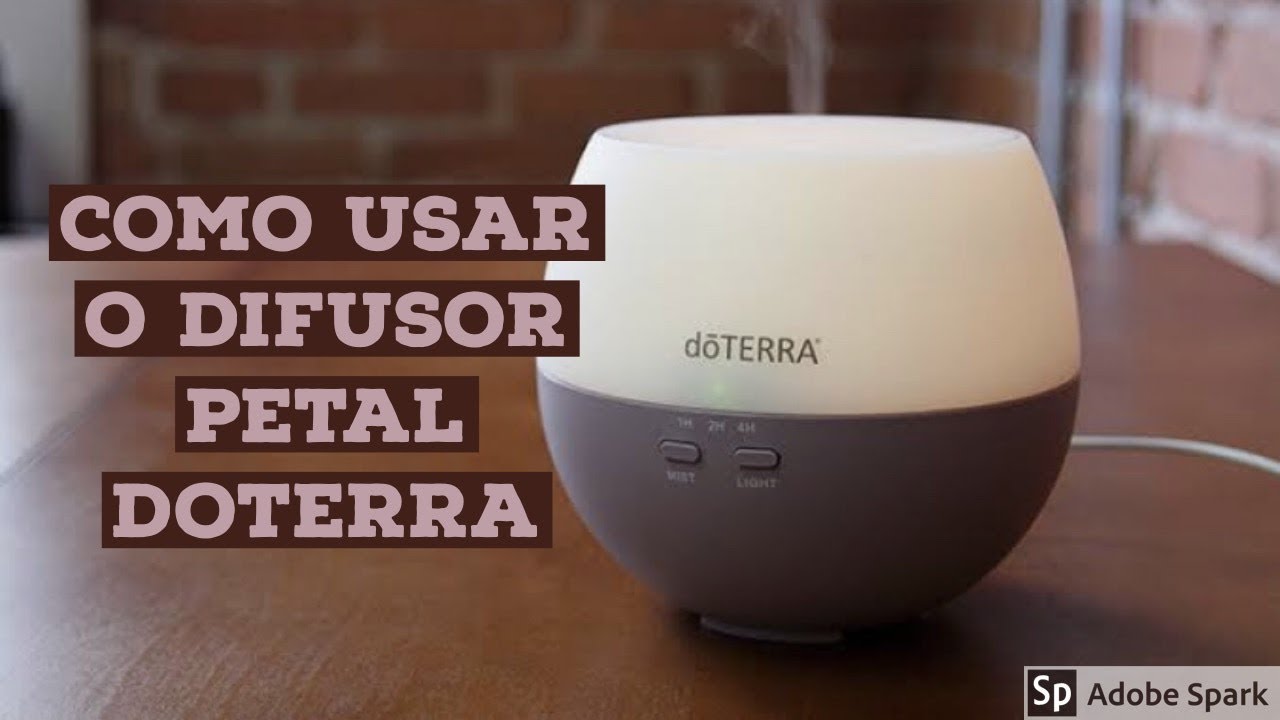 COMO USAR O DIFUSOR DOTERRA PETAL - YouTube