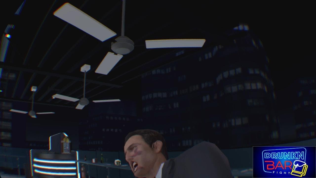 Drunkn Bar Fight, the coolest counterattack performed - YouTube