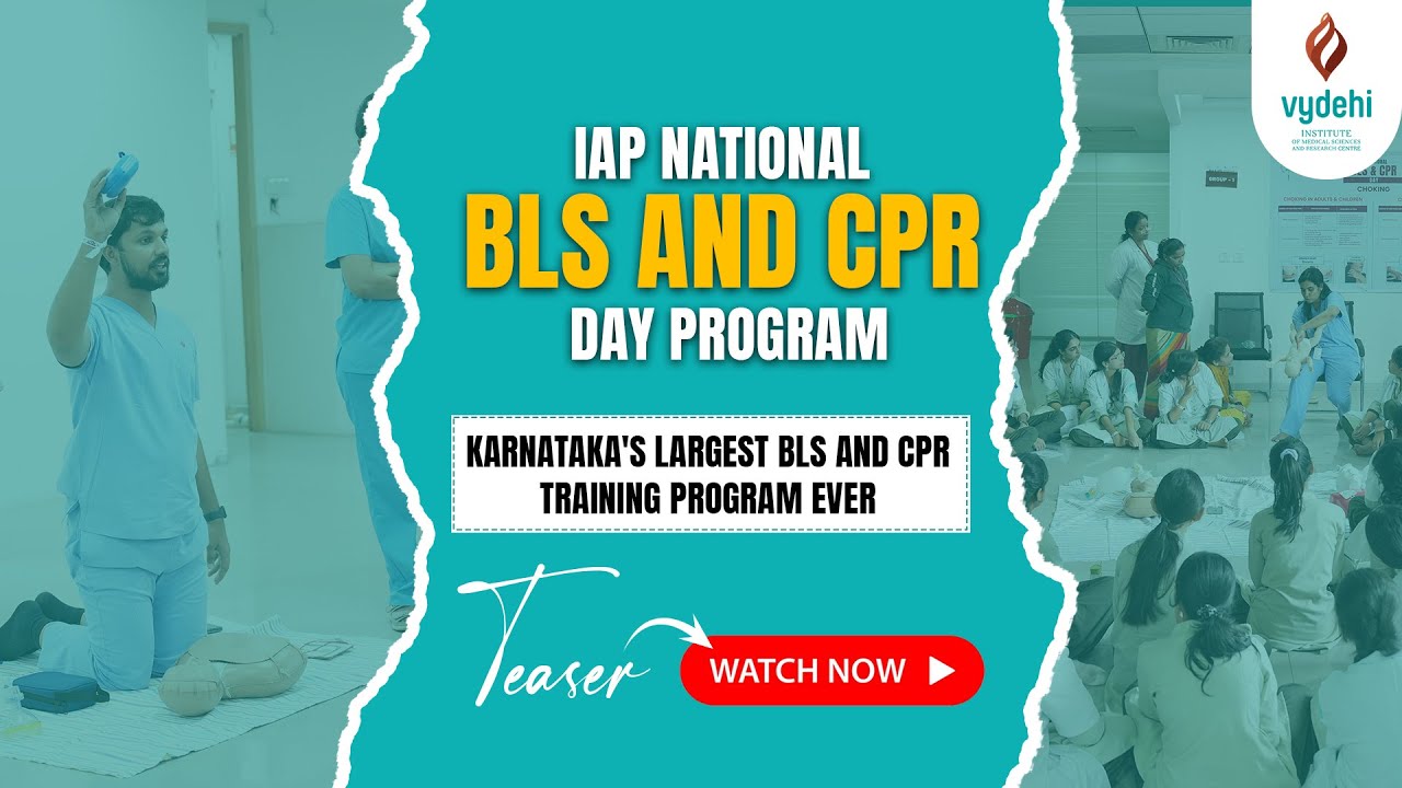 IAP National BLS and CPR Training Success 2024 | Teaser | VIMS&RC - YouTube