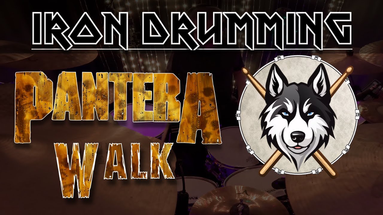 42 Pantera - Walk - Drum Cover - YouTube