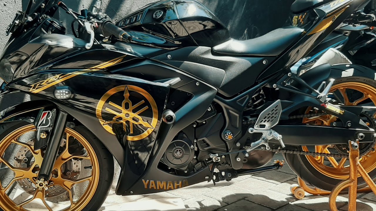 Yamaha R25 modifikasi ( dashboard cockpit voltmeter r25 Lama ...