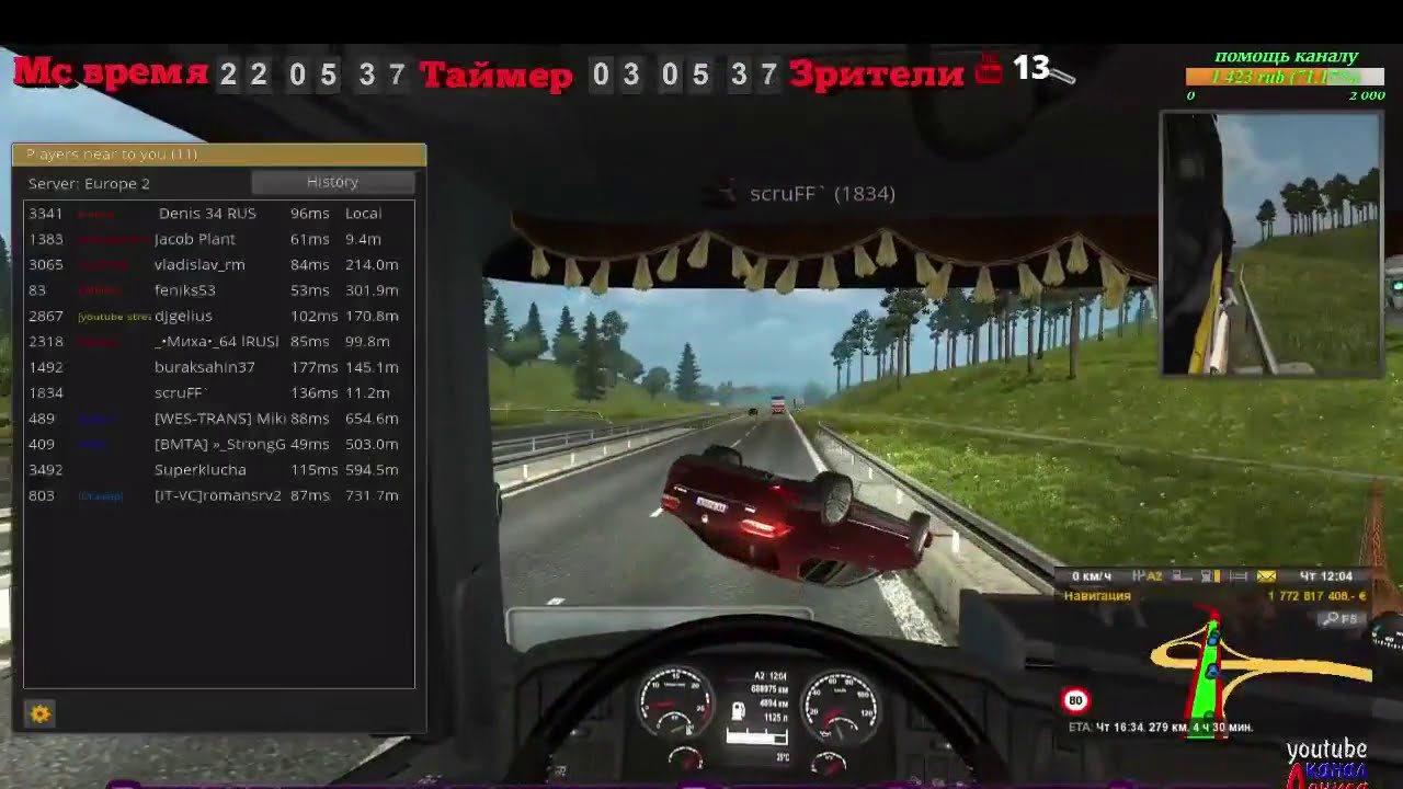 Report- Euro Truck Simulator 2 scruFF` - YouTube