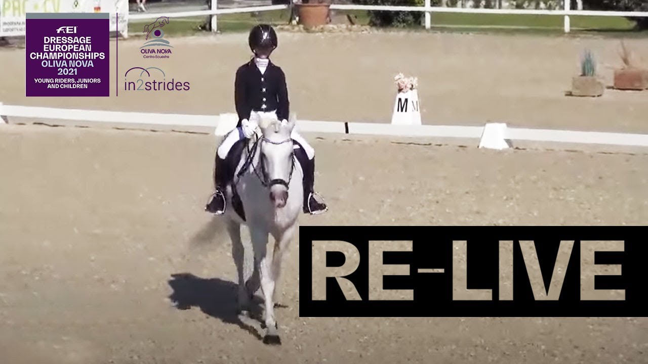 RE-LIVE | Dressage Preliminary B Test Part 2 - Children | FEI Dressage ...