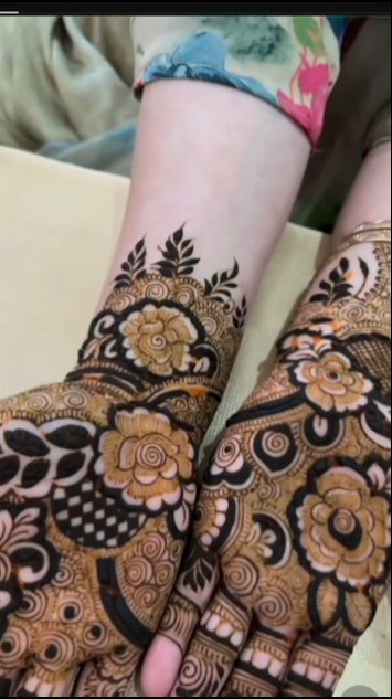🌿 Latest Full Hand Mehndi Design 2025 | Stylish Dulhan Mehndi ...