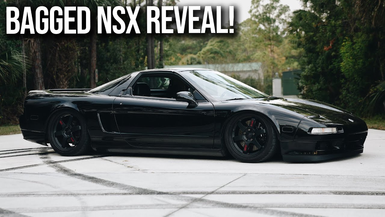 Acura NSX Air Suspension install is Finished! - YouTube