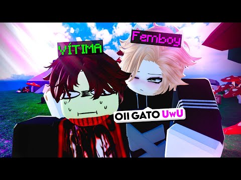 Fingi Ser FEMBOY e Dei em Cima de Pessoas no Chat de Voz do Roblox