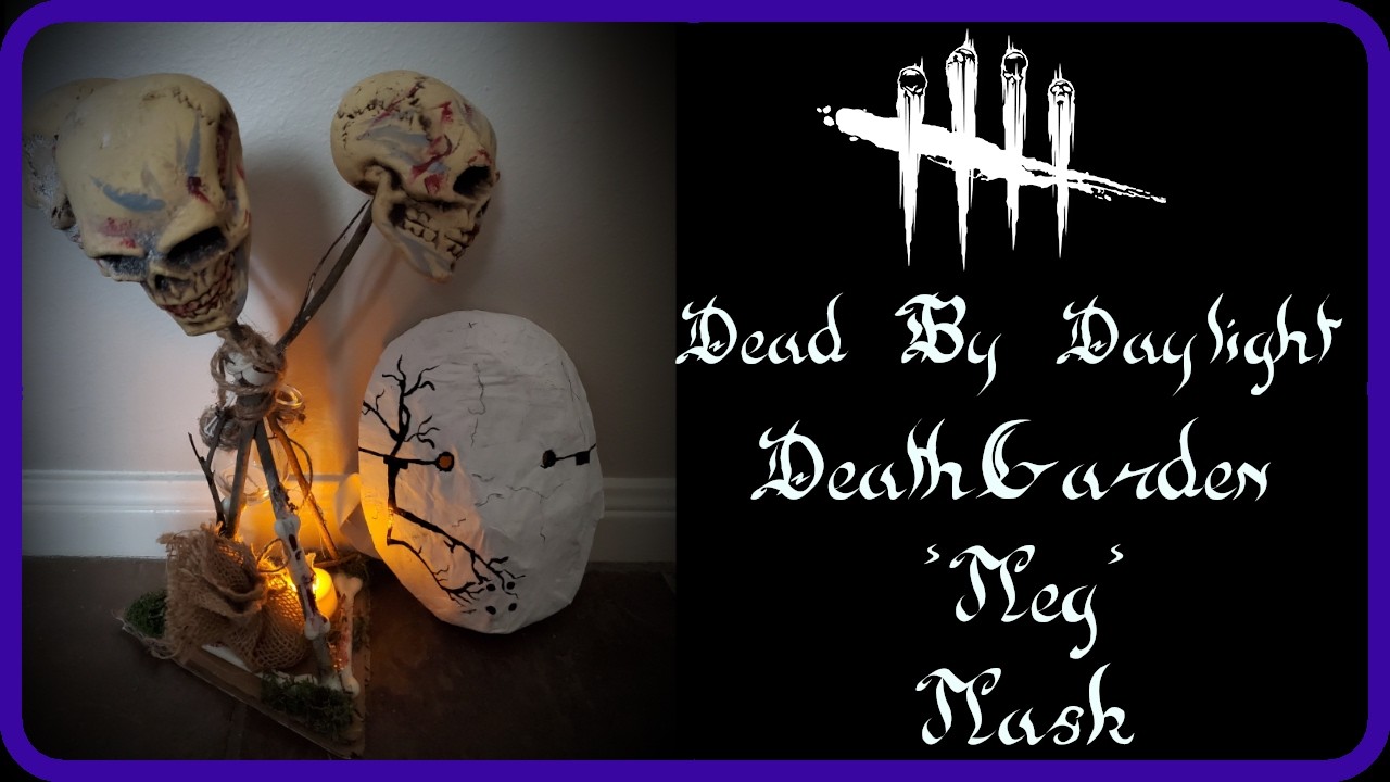 HOW TO || Dead by Daylight / DeathGarden || Meg || mask timelapse - YouTube