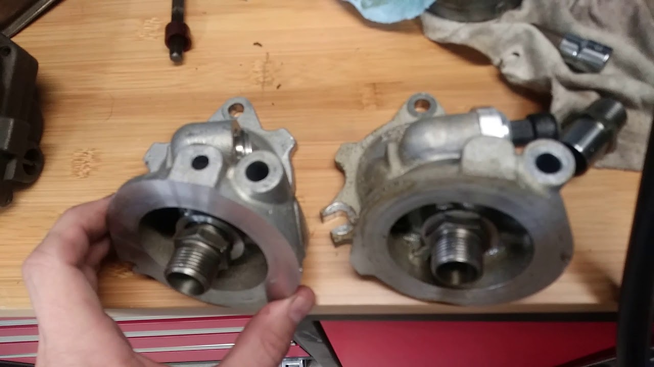3900 lz9 oil pump vs 3.5 lx9 oil pump chevrolet - YouTube
