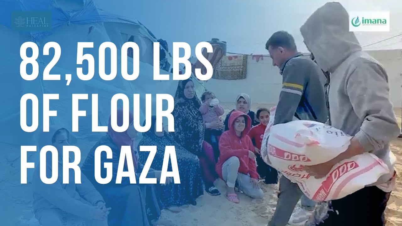 82,500 lbs of Flour for Gaza - YouTube