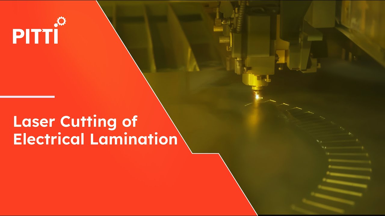 Laser Cutting of Electrical Lamination - YouTube