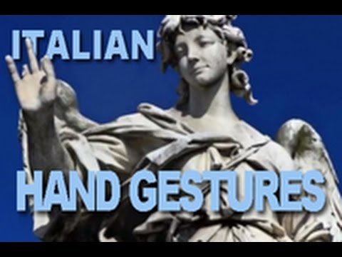 Italian Hand Gestures - YouTube