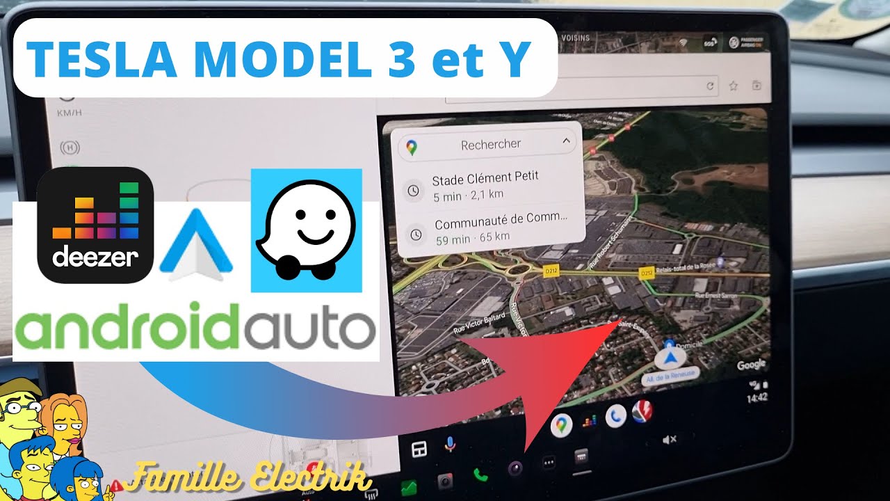 ANDROID AUTO DANS VOTRE TESLA EN 5 MINUTES ! TUTO FACILE pour accéder à ...