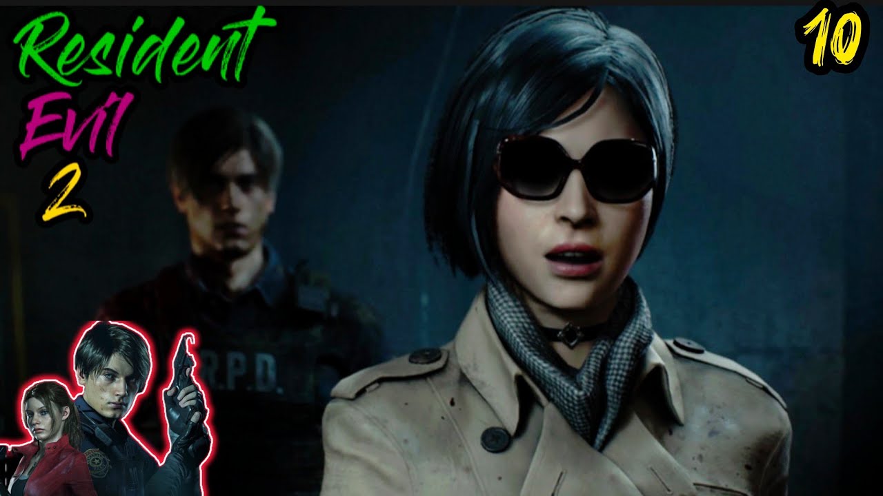 Resident Evil 2 Remake Leon Meet Ada Underground Parking Gamingvideo 7757