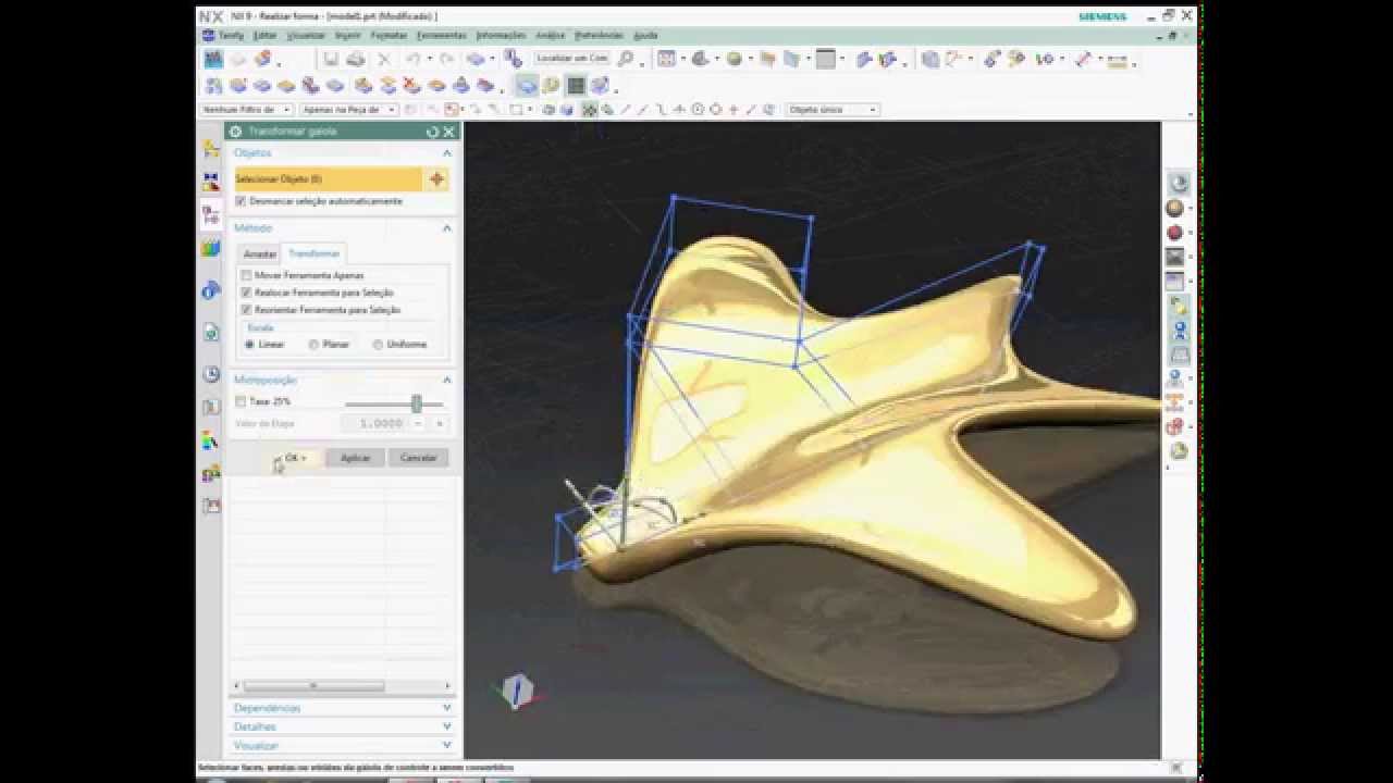 testando o Realize Shape NX9,0 - YouTube