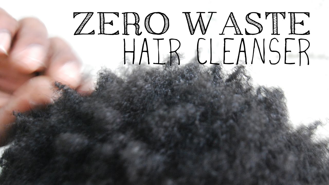 How to make your own zero waste hair cleanser (shampoo) - YouTube