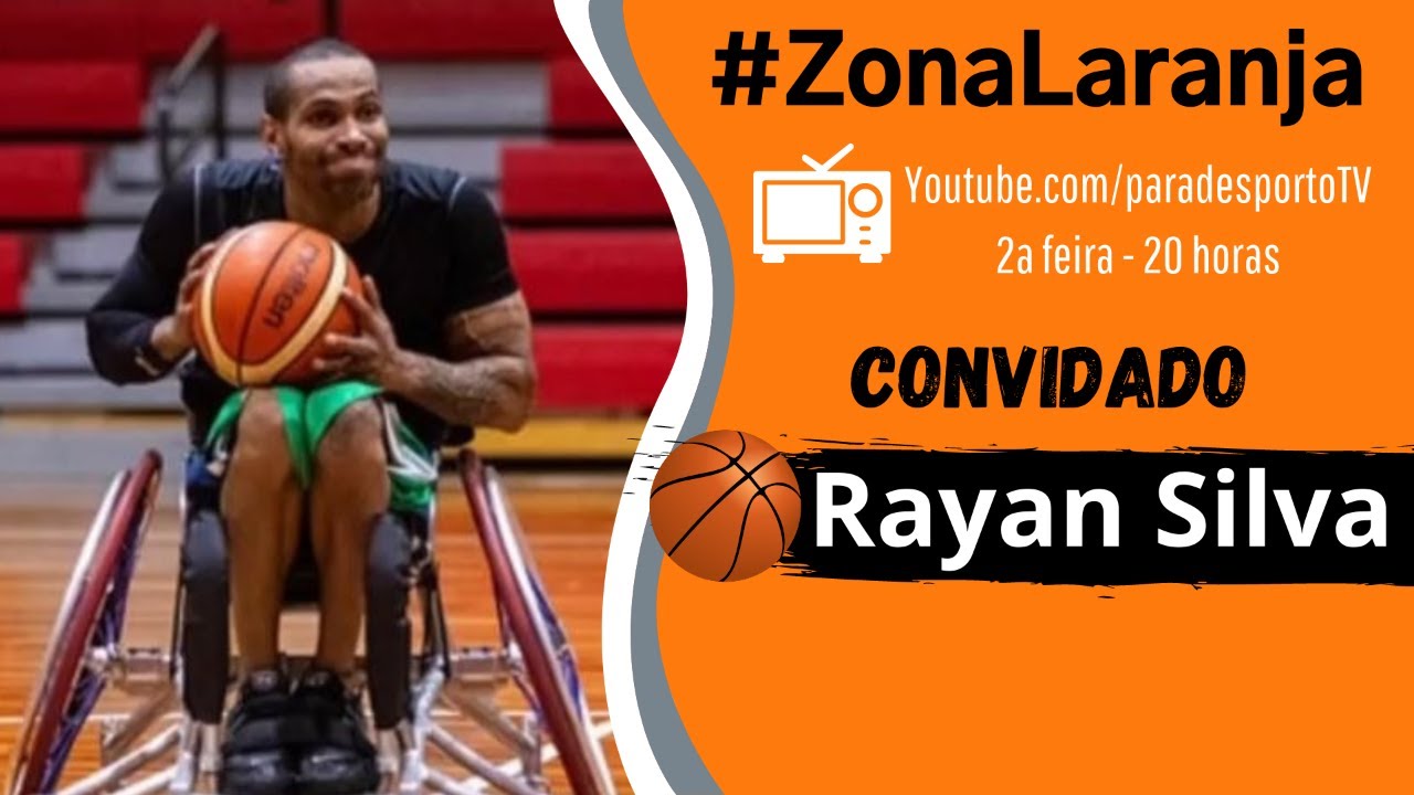 🏀 Zona Laranja entrevista Rayan Silva | Basquete em cadeira de rodas ...