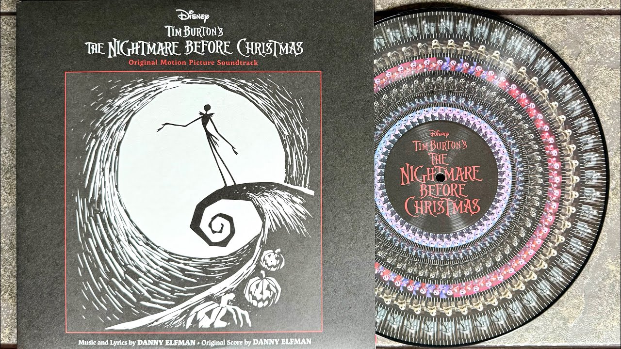 Tim Burton's The Nightmare Before Christmas | Soundtrack Zoetrope Vinyl ...